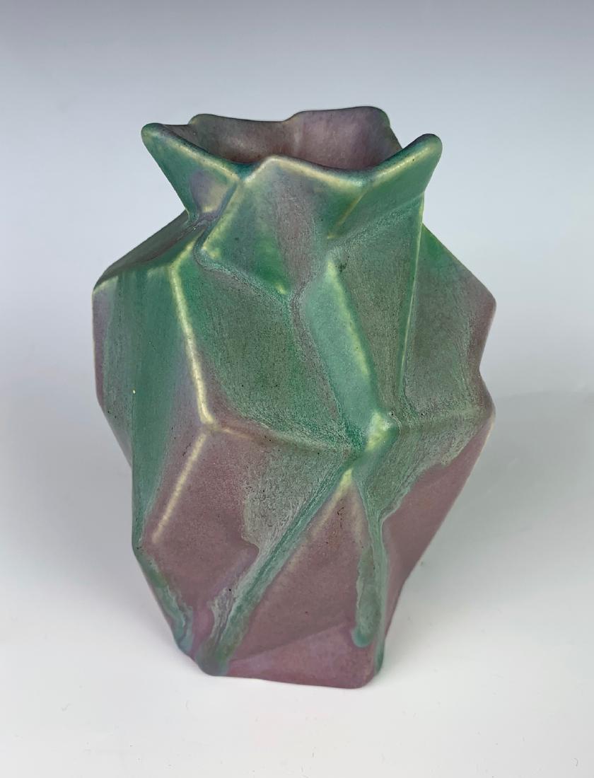 Rare Muncie Ruba Rombic 6" Vase by Reuben Haley