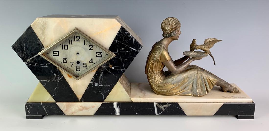 Signed D.H. Chiparus Art Deco Clock C. 1920 - Mar 24, 2019 ...