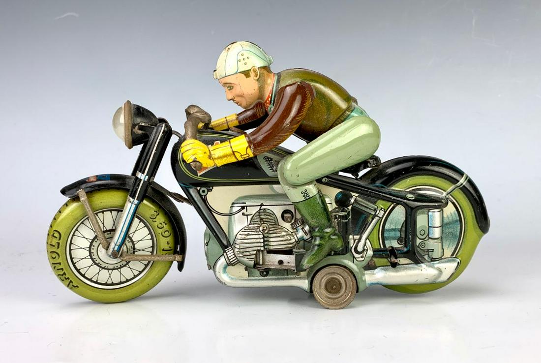 Tin Lithograph Mac700 Motorcycle Wind Up Toy - Jun 14, 2020 ...