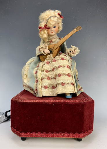 Reuge Automaton Lady Playing Mandolin (#0201) on Jun 12, 2022 ...