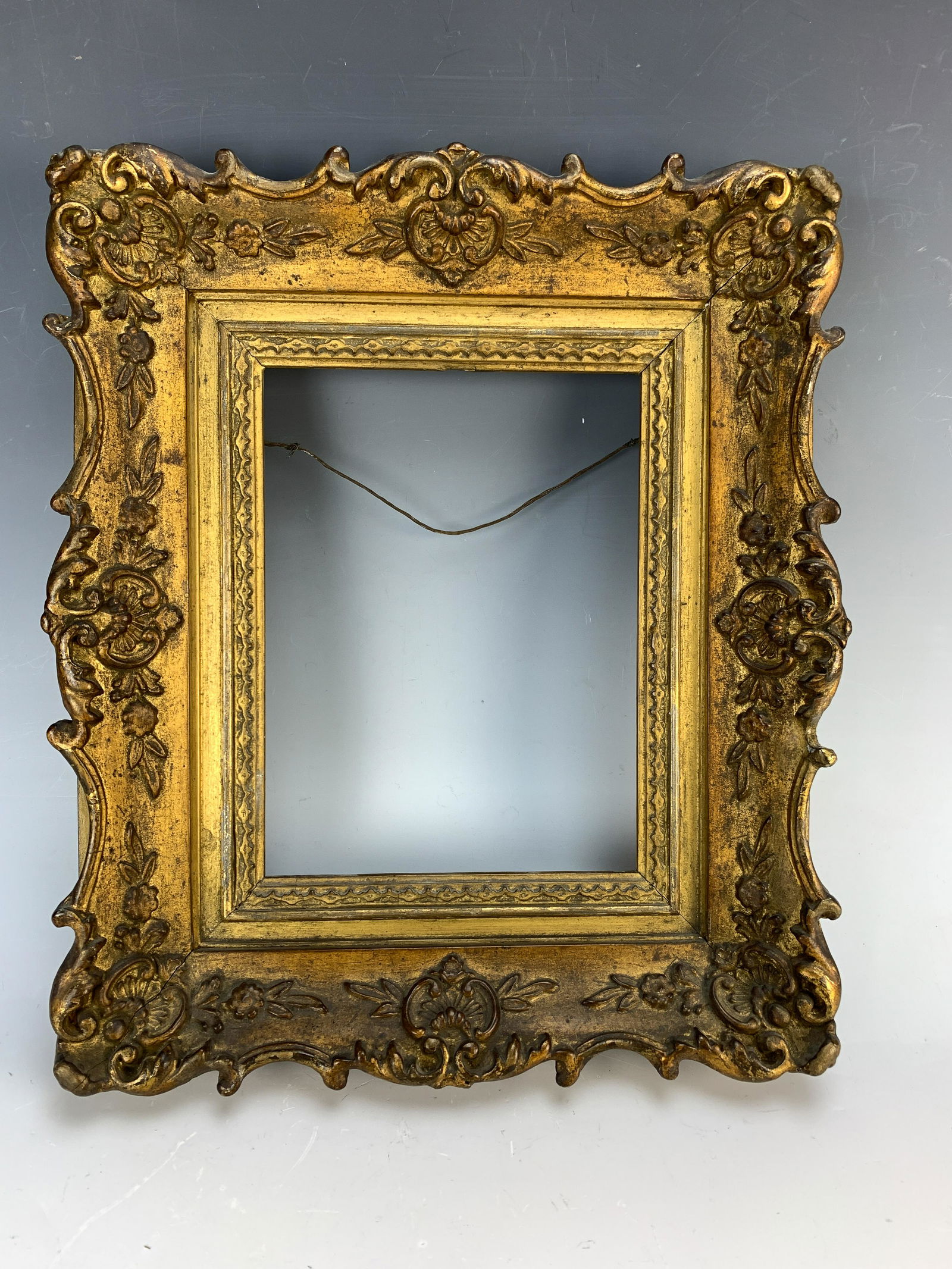 Antique Ornate Gilt Frame C1880