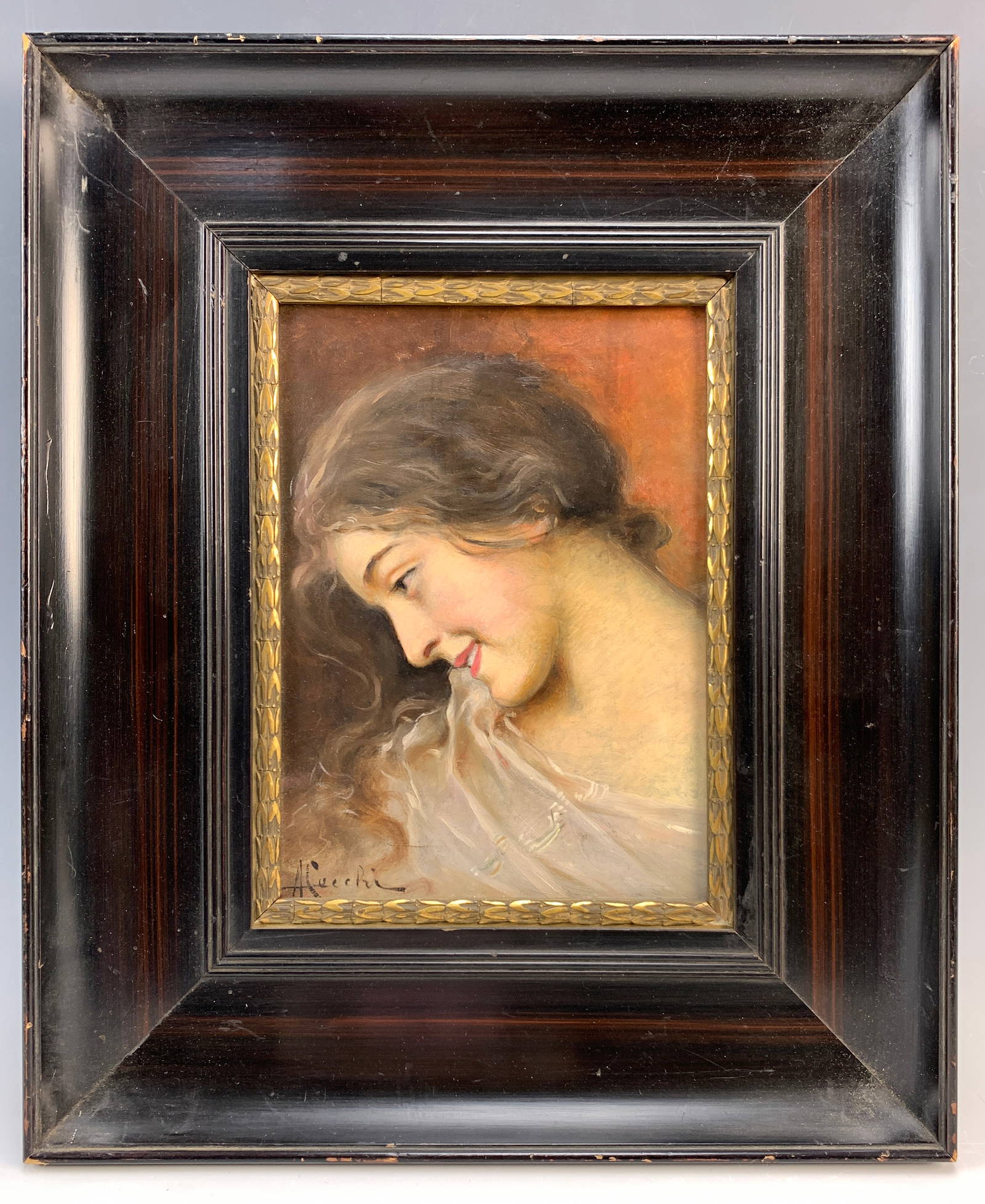 Adriano Cecchi (1850-1936) "italian Beauty" Auction