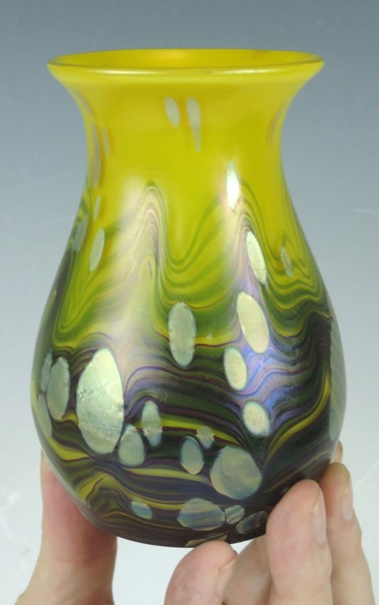 Rare Loetz Cytisus Art Glass Vase - Mar 20, 2016 | Treasureseeker ...