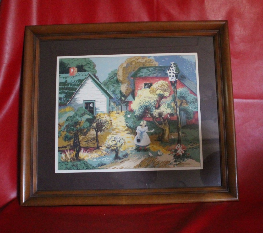 #23 MARGO ALEXANDER 1894-1965 California 32" serigraph