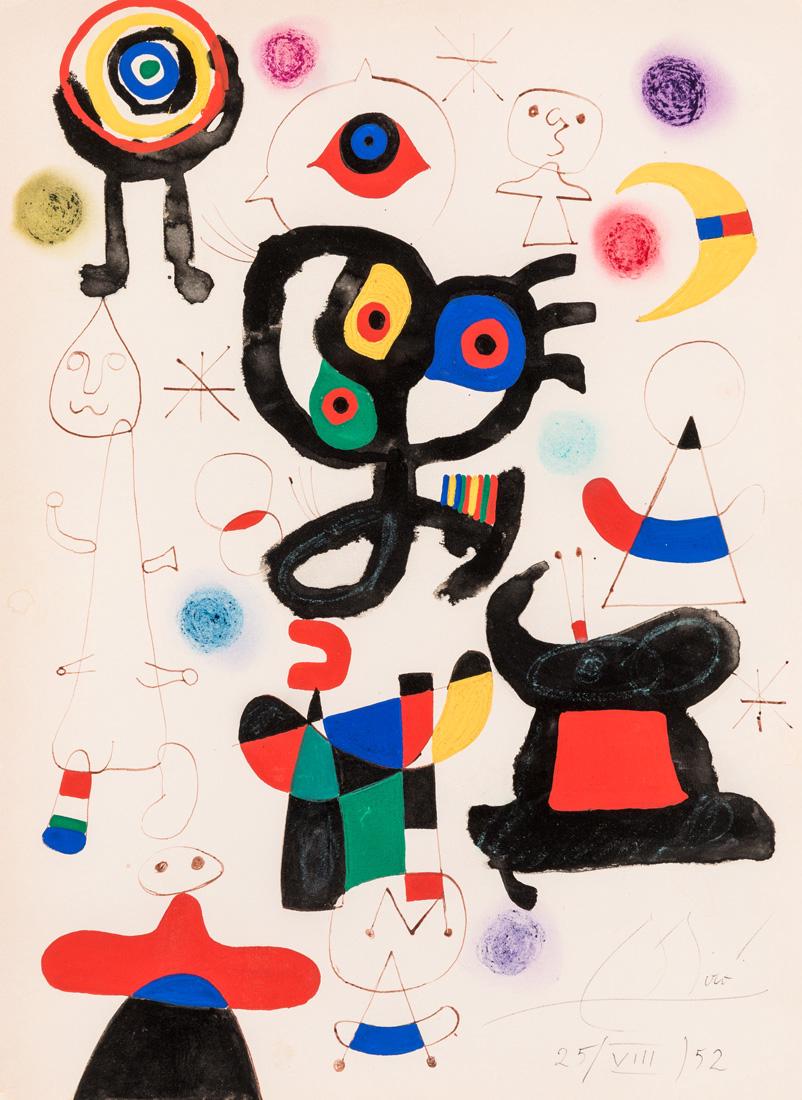JOAN MIRO (SPANISH 1893-1983)