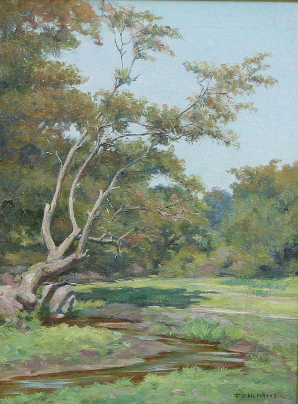 Frank Townsend Hutchens B1869 Oil Painting