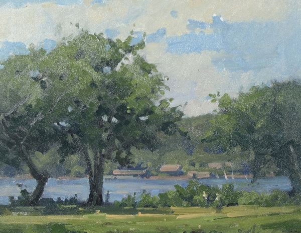 321: GARY FIFER Oil Painting Hudson River Valley 2 - Oct 21, 2006 ...