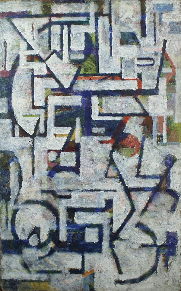 14: MAURICE GOLUBOV B1905 Russian Am. Painting Nagy Prv