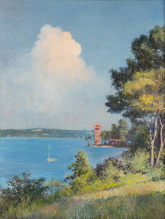 Frank Von Der Lancken (american, 1872 1950).