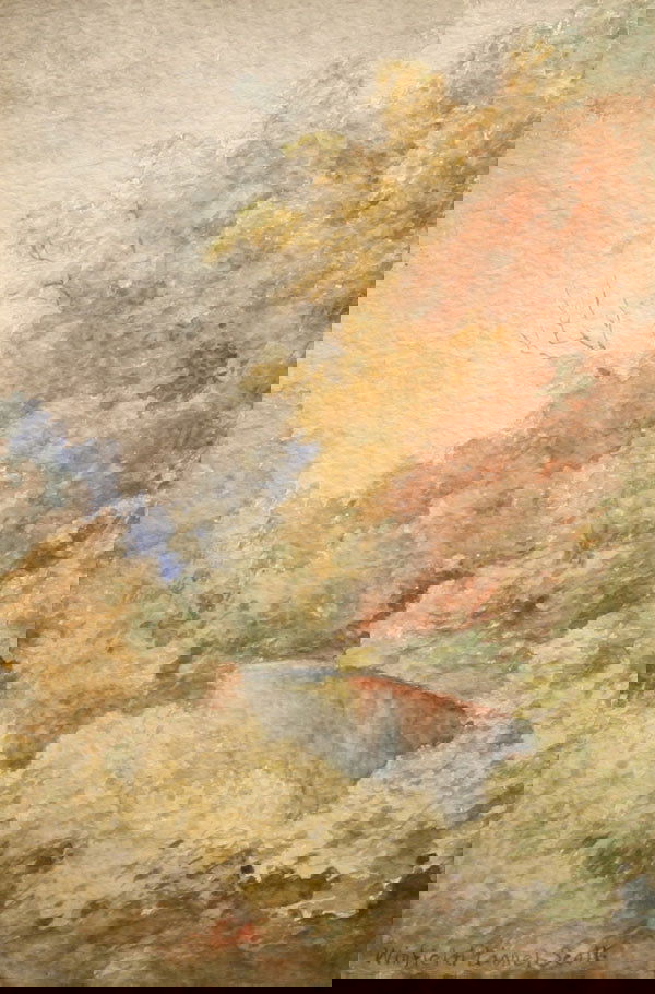 176: WINFIELD LIONEL SCOTT b1839 Landscape Painting