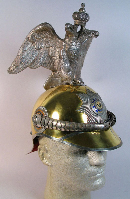A Russian Imperial Model 1909 Parade Officers Helm