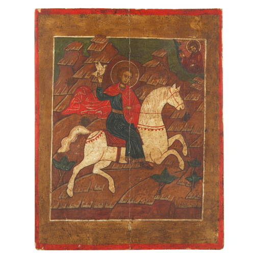 An Eastern European Icon Of St Tryphon