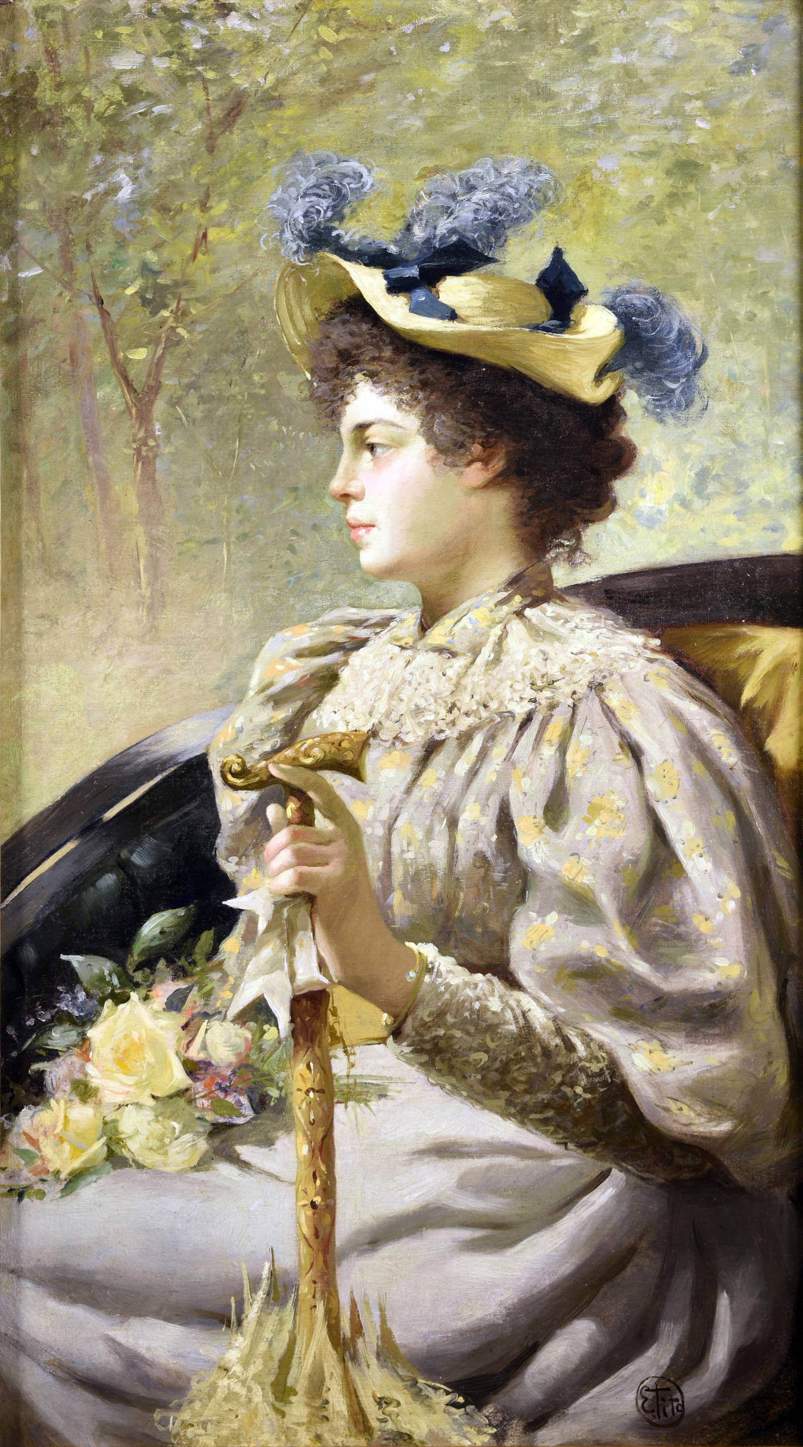 Ettore Tito (italian 1859-1941) Auction