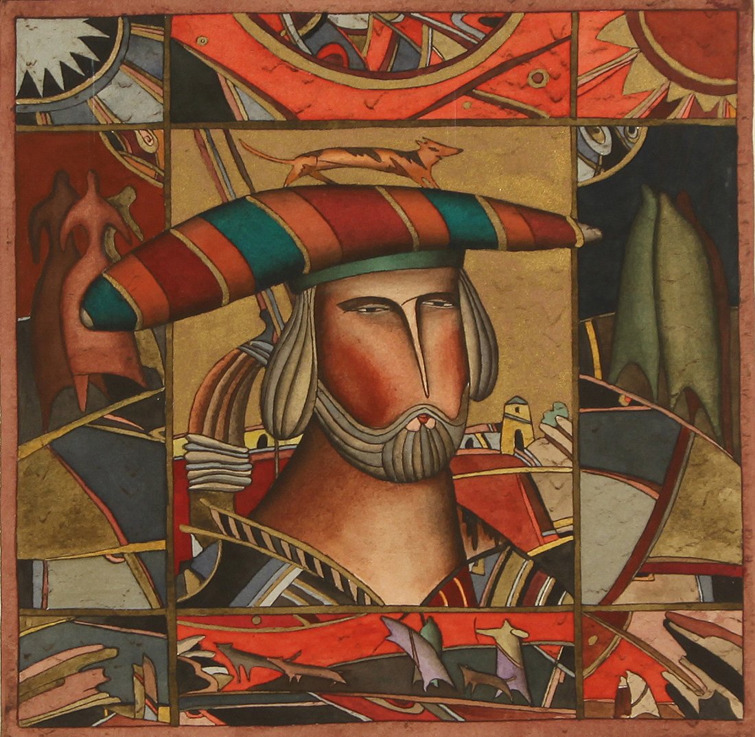 Alexander Ivanov (russian 1950 1996), 'hunter' 1992,