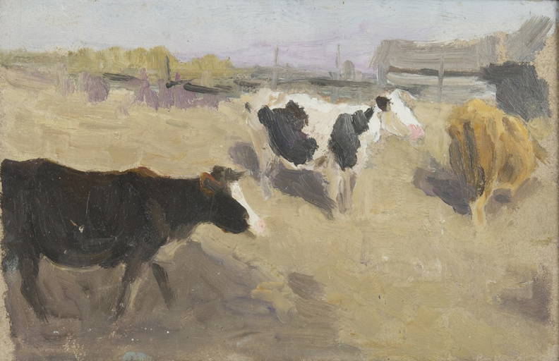 Alexei Stepanov (russian 1858 1923) Landscape With