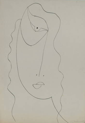 Nikolai Novikov (ukrainian 1935 1996) Portrait Of A