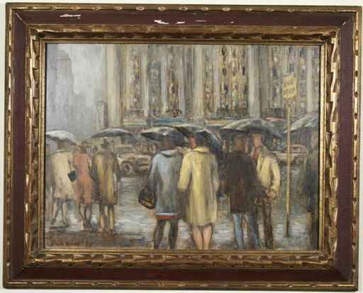 207: SIMON ROSEN Oil Painting New York City - Mar 28, 2006 | Shapiro ...