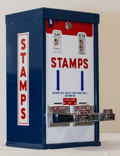 AMERICAN VINTAGE STAMP USPS VENDING COIN MACHINE - Jun 07, 2018 ...