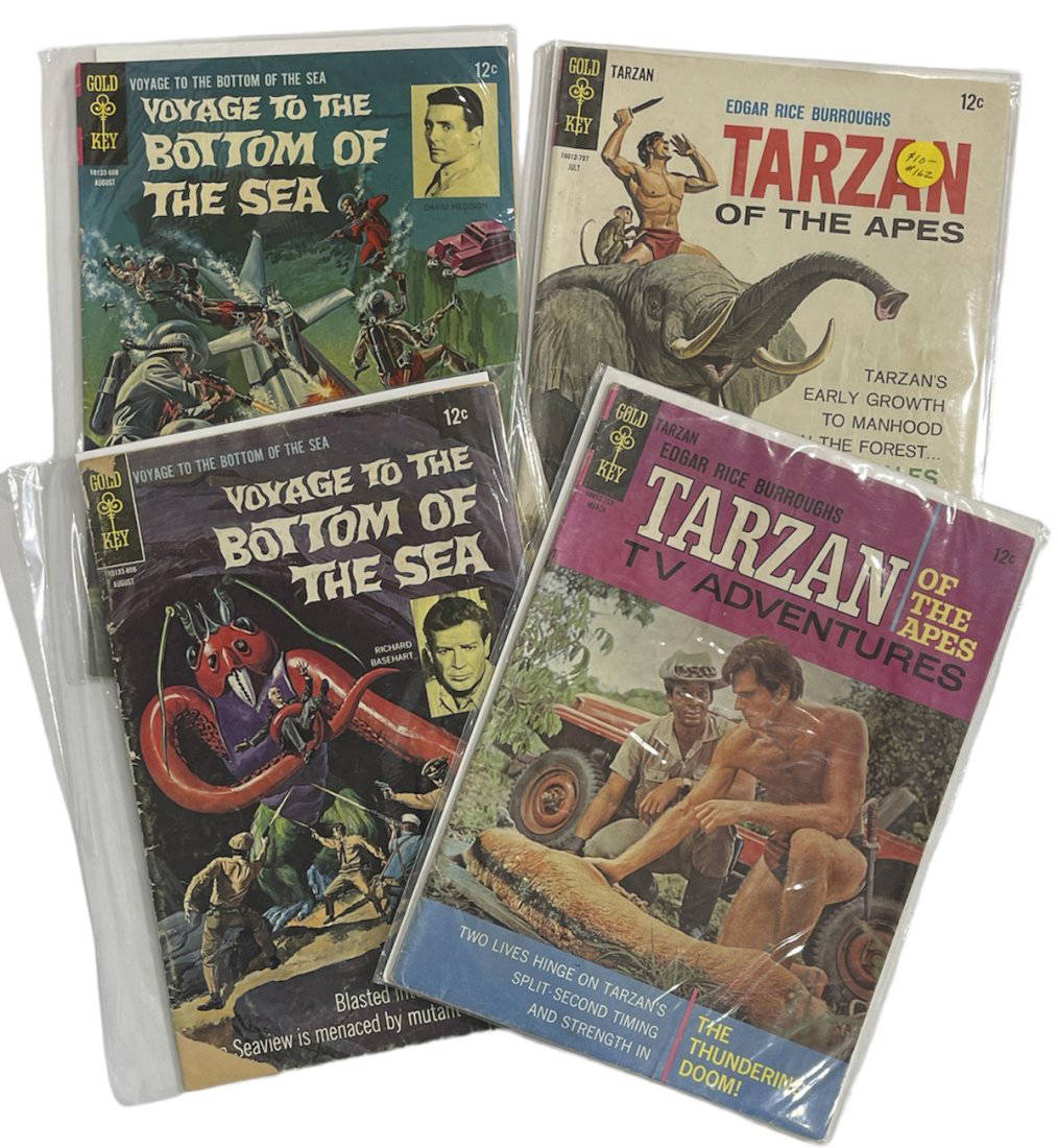 Lot Of 4 | Vintage Gold Key Comic Book Collections Auction