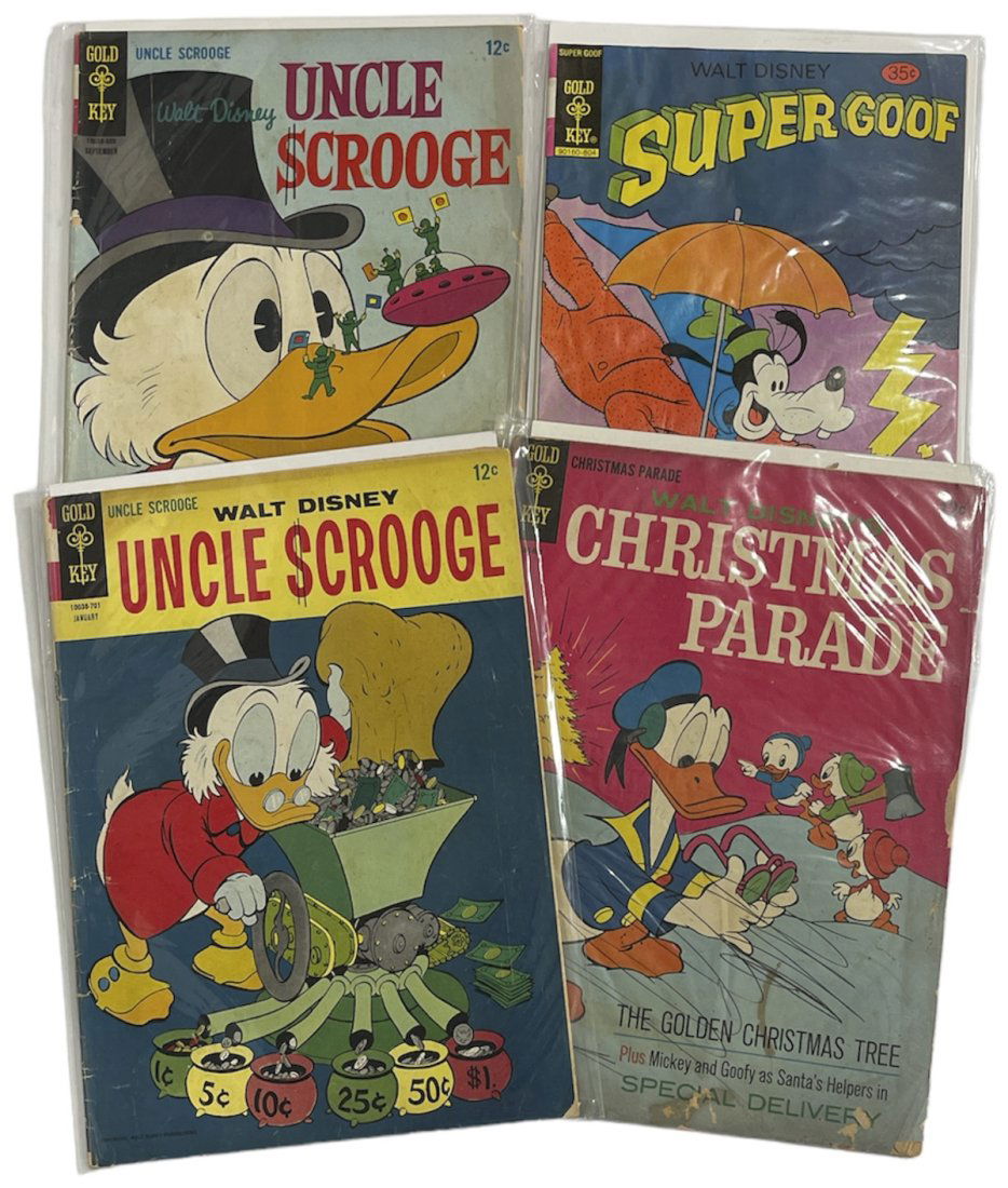 Lot Of 4 | Vintage Gold Key Comic Book Collections Auction