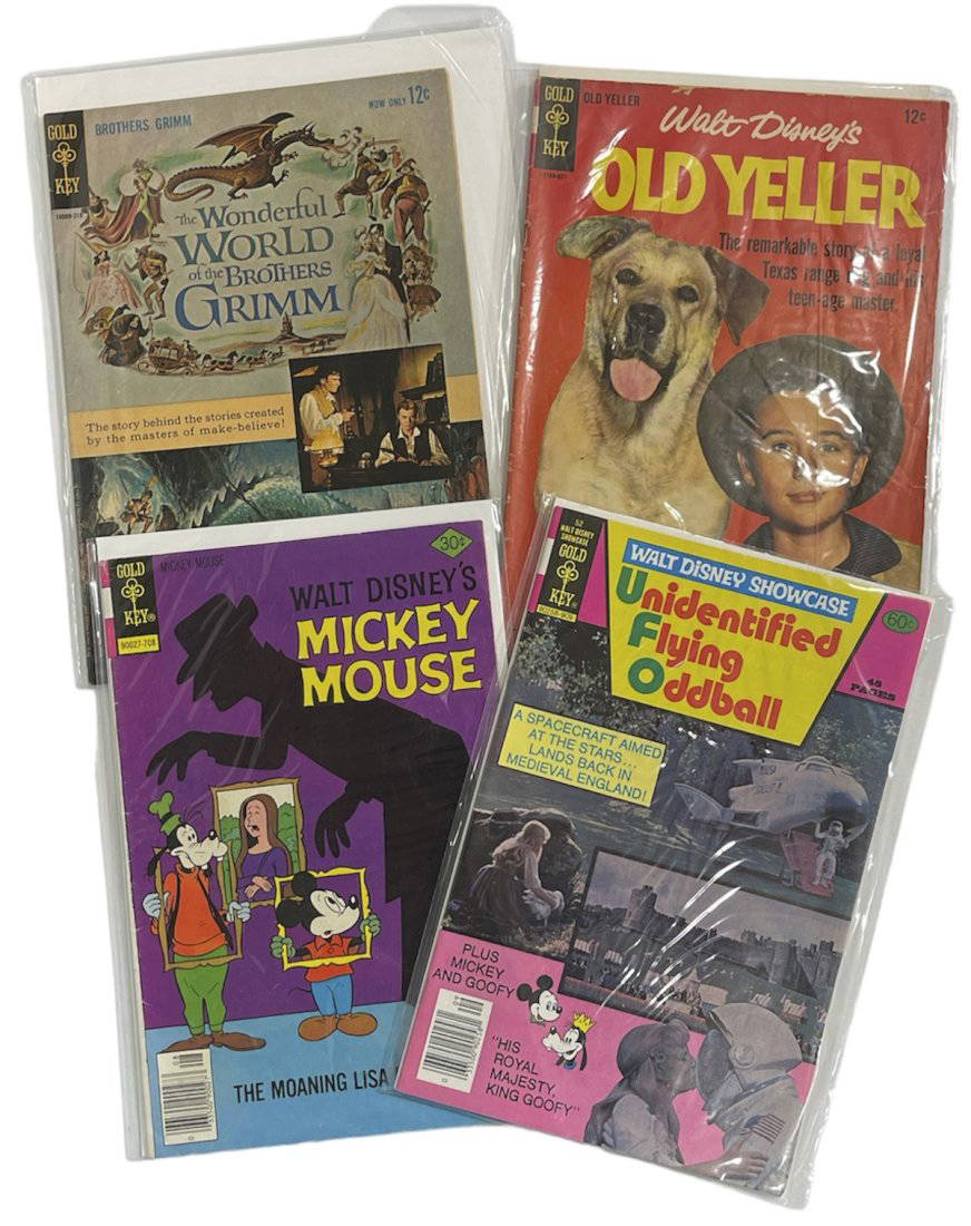 Lot Of 4 | Vintage Gold Key Comic Book Collections Auction