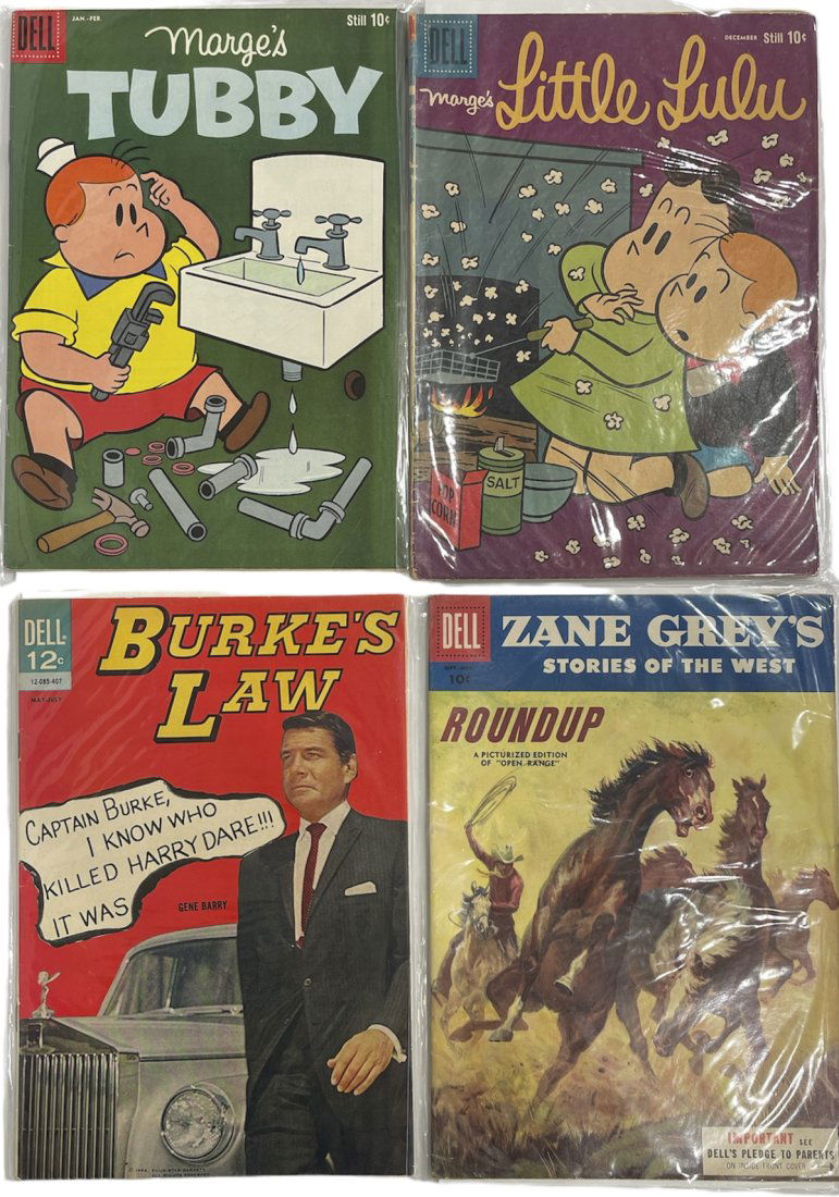 Lot Of 4 | Vintage Dell Comic Book Collections Auction