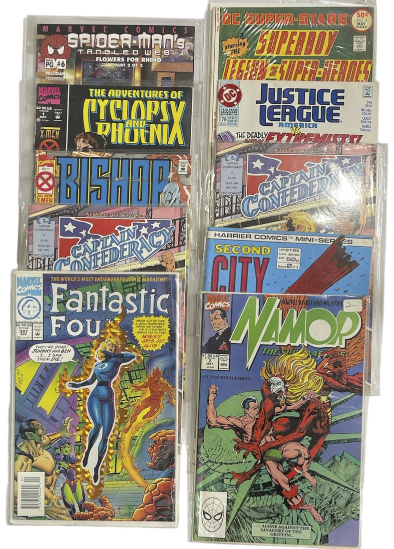 Lot Of 10 | Vintage Comic Book Collections Auction