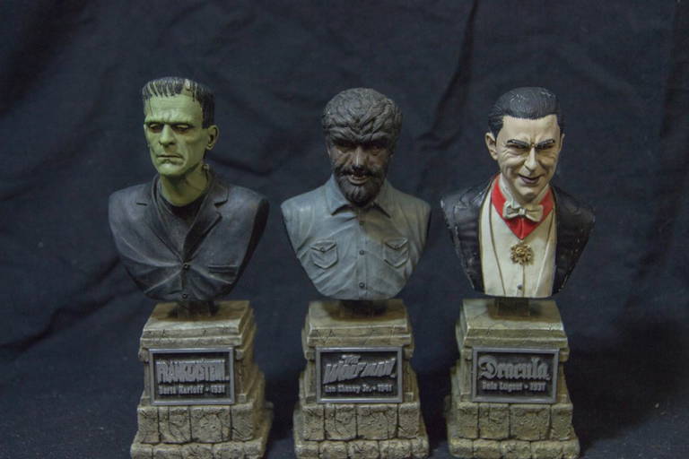 Universal Monsters Legacy Collection Sideshow Busts