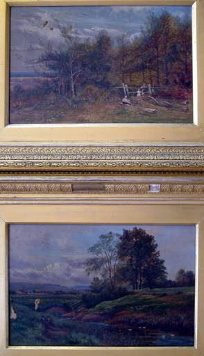 George Hastings (fl.1869 1886) 'scene Near Portis