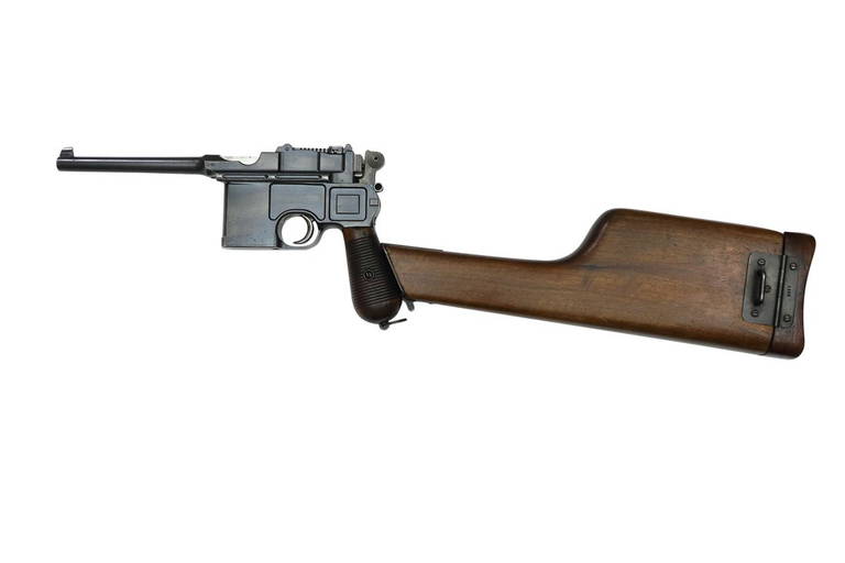 A Rare Mauser C96, With John Rigby Engraved Barrel