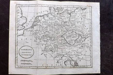 Guthrie, William 1798 Map. Germany