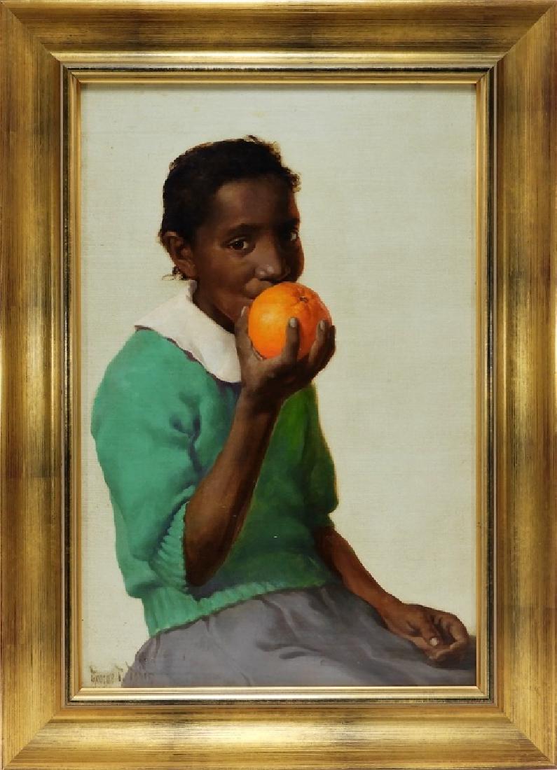 George Tobin Realist Portrait Painting of Phyllis