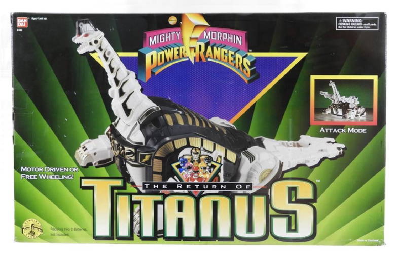 1995 Bandai Power Rangers Series 3 Titanus Afa 70