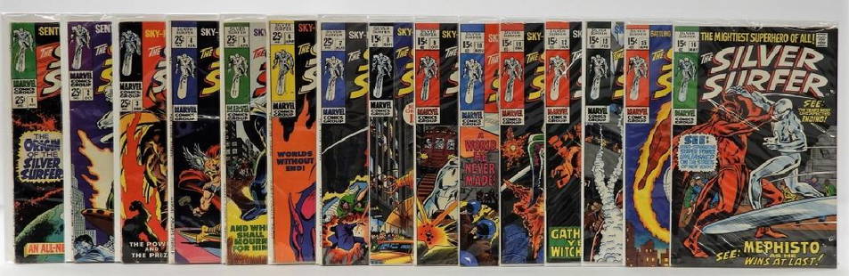 15 Silver Surfer Comics