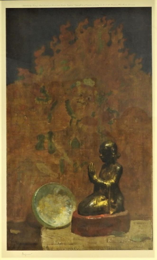 Hovsep Pushman Orientalist Still Life Lithograph