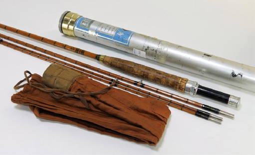 Hardy Palakona Bamboo Fairy 3pc Fly Fishing Rod