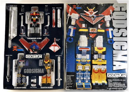 1982 Bandai Godaikin Tetsujin 28 Diecast Robot