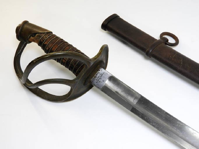 U.s.civil War Cavalry Sword "henry Boker Solingen"
