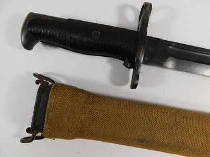 Ww1 American M1905 Springfield Bayonet Dated 1908. Maker: Springfield ...
