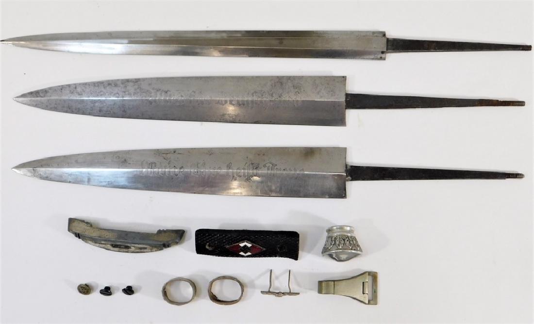 Wwii German Dagger Blade And Parts