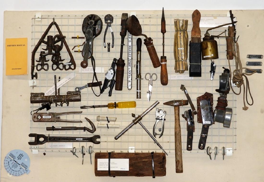 Telephone Lineman Repair Vintage Tool Collection