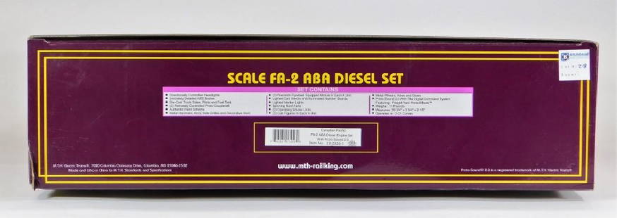 Mth Canadian Pacific Train Set