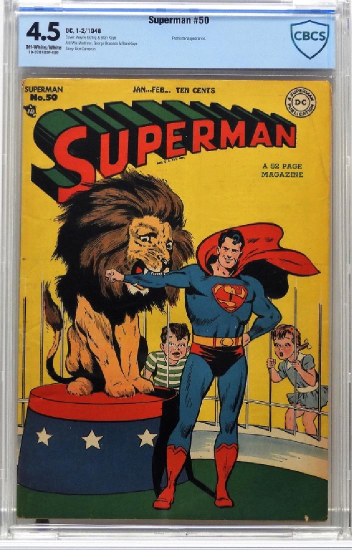 DC Comics Superman #50 CBCS 4.5