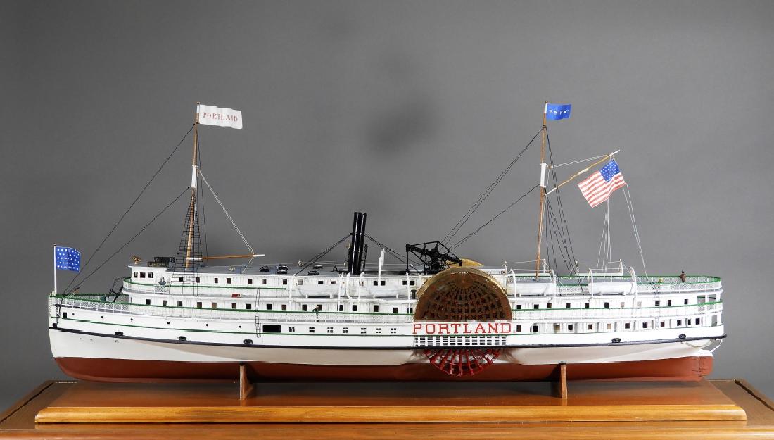 P.s. Portland Bluejacket Steamer Ship Boat Model