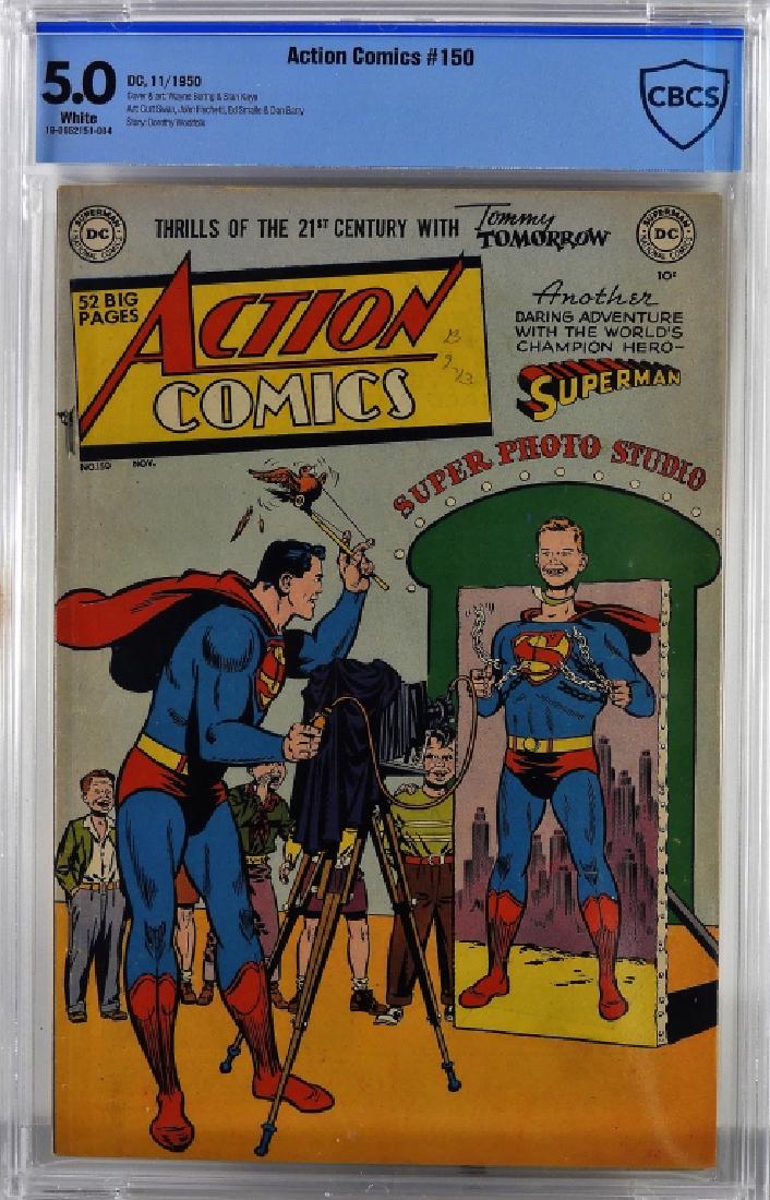 Dc Comics Action Comics #150 Cbcs 5.0
