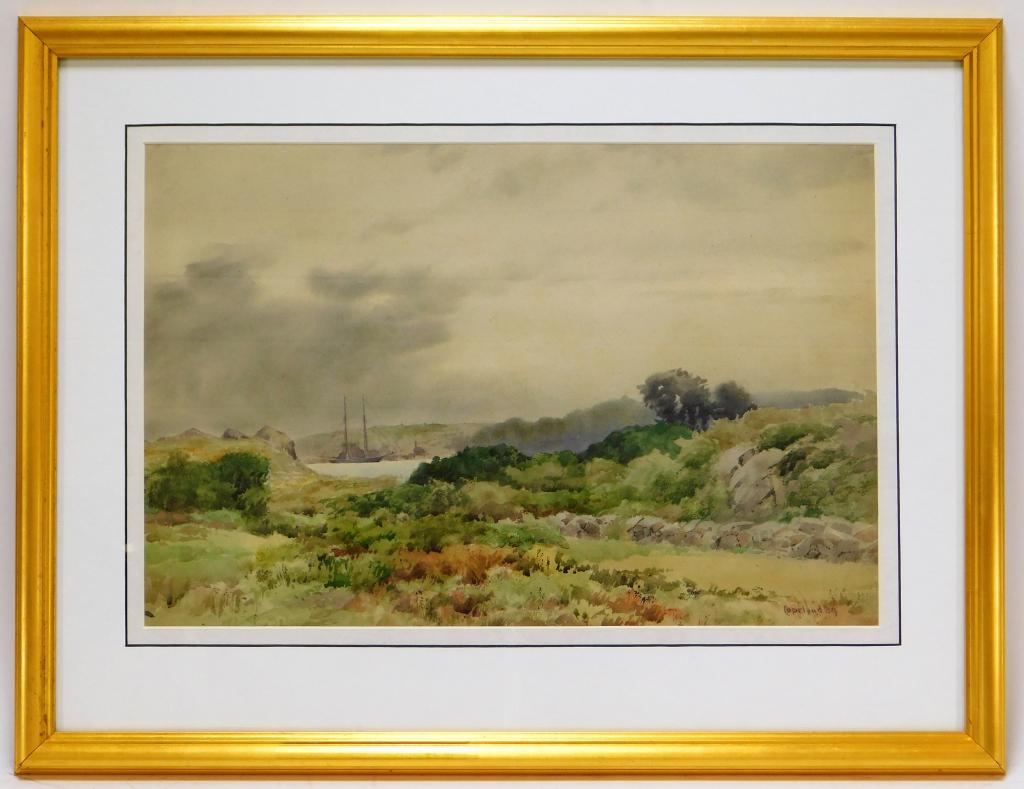 Alfred B. Copeland Landscape Watercolor Painting - Oct 05, 2019 ...