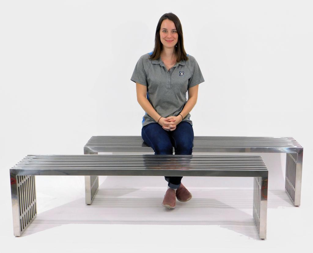 PR MCM 5FT Chrome Tubular Steel Benches - Nov 16, 2019 | Bruneau & Co ...