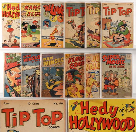 12pc Harvey Marvel Comics Golden Age Group