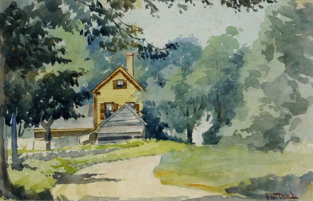 Frederick Lamb Farmhouse W/C Landscape Painting - May 21, 2020 ...