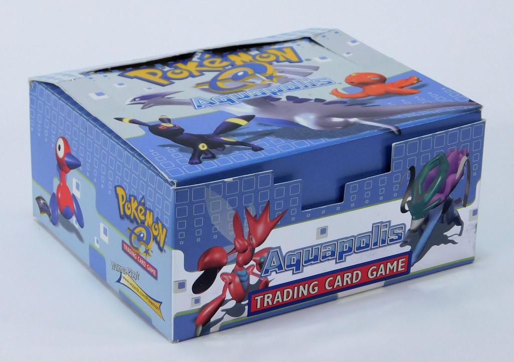 For Auction: 6PC 2003 Pokemon Aquapolis Factory Sealed Packs (#0195) on ...